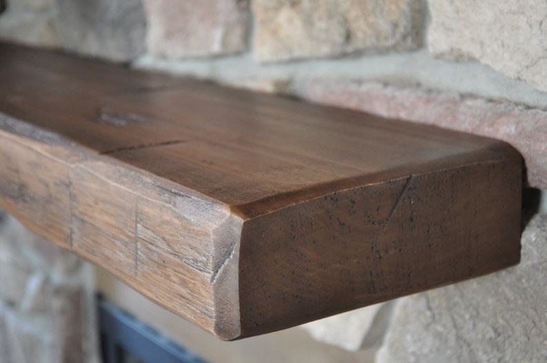 Shelves | 3" by 8" by 48" | Hand Hewn | Solid Wood | Pine | Rustic Look ...