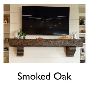 New Fireplace Mantel | 8" by 8" and 60" Long | Solid Wood | Pine | Hand ...