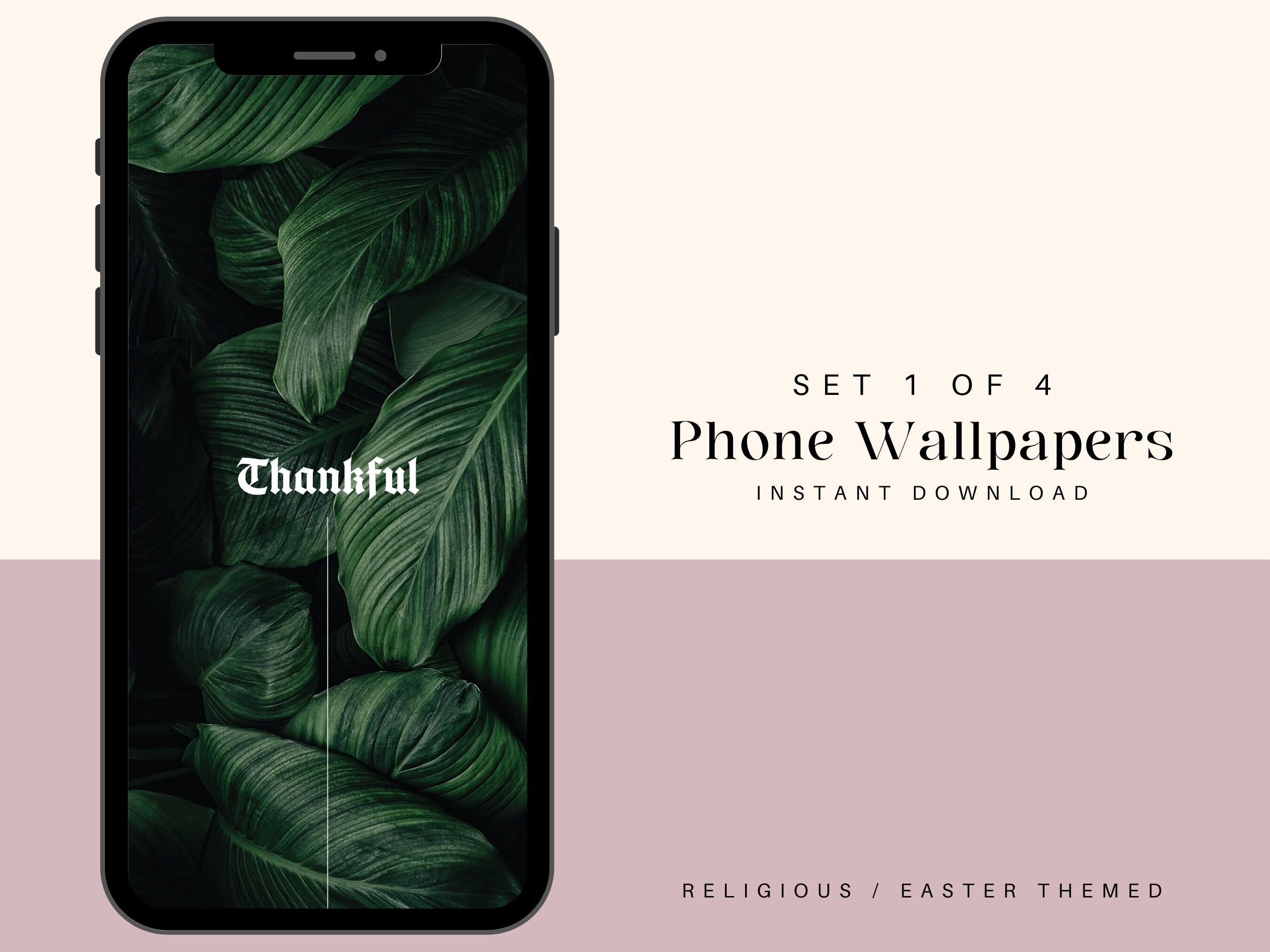 Aesthetic Home Screen Wallpapers: Garden, Religious & Christian Themes ...