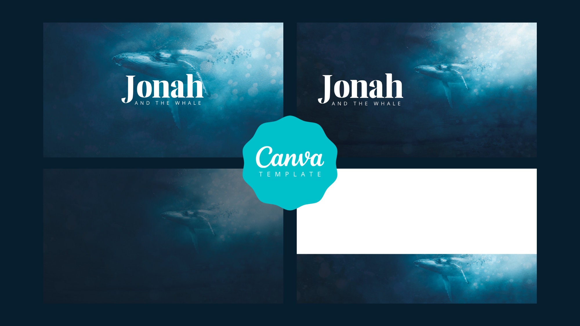 Sermon Series Graphics | Jonah Church Presentation Screens and Social ...