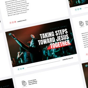 Church Welcome Mailer: Personalized Cards for New Community Members ...