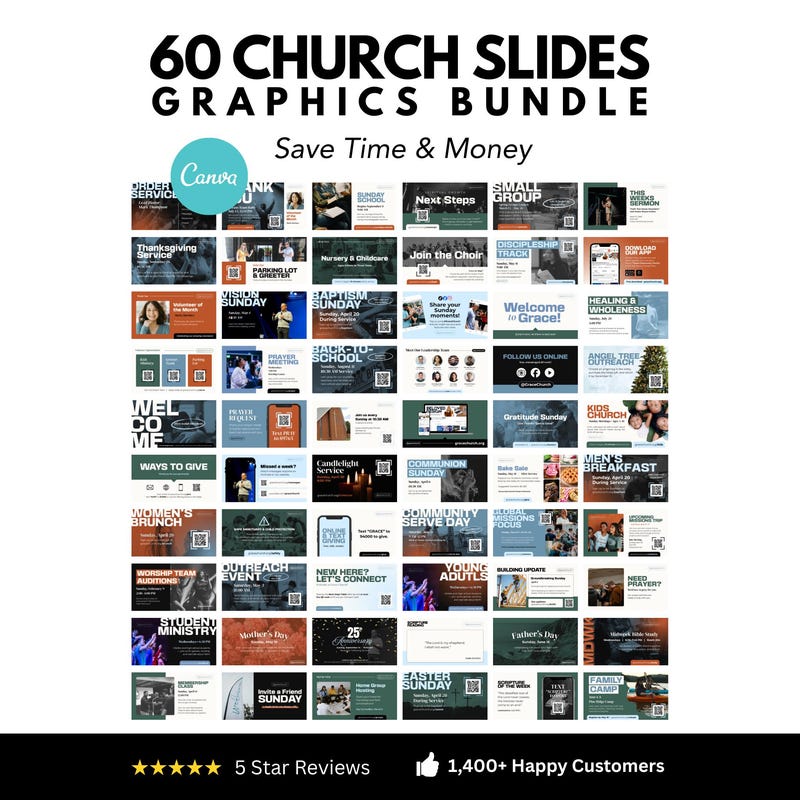 Church Ministry Slides - Etsy
