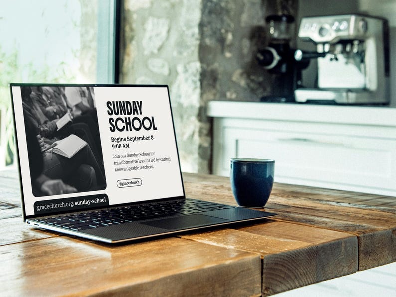 60 Church Slides Graphics Bundle | Editable Canva Templates for ...