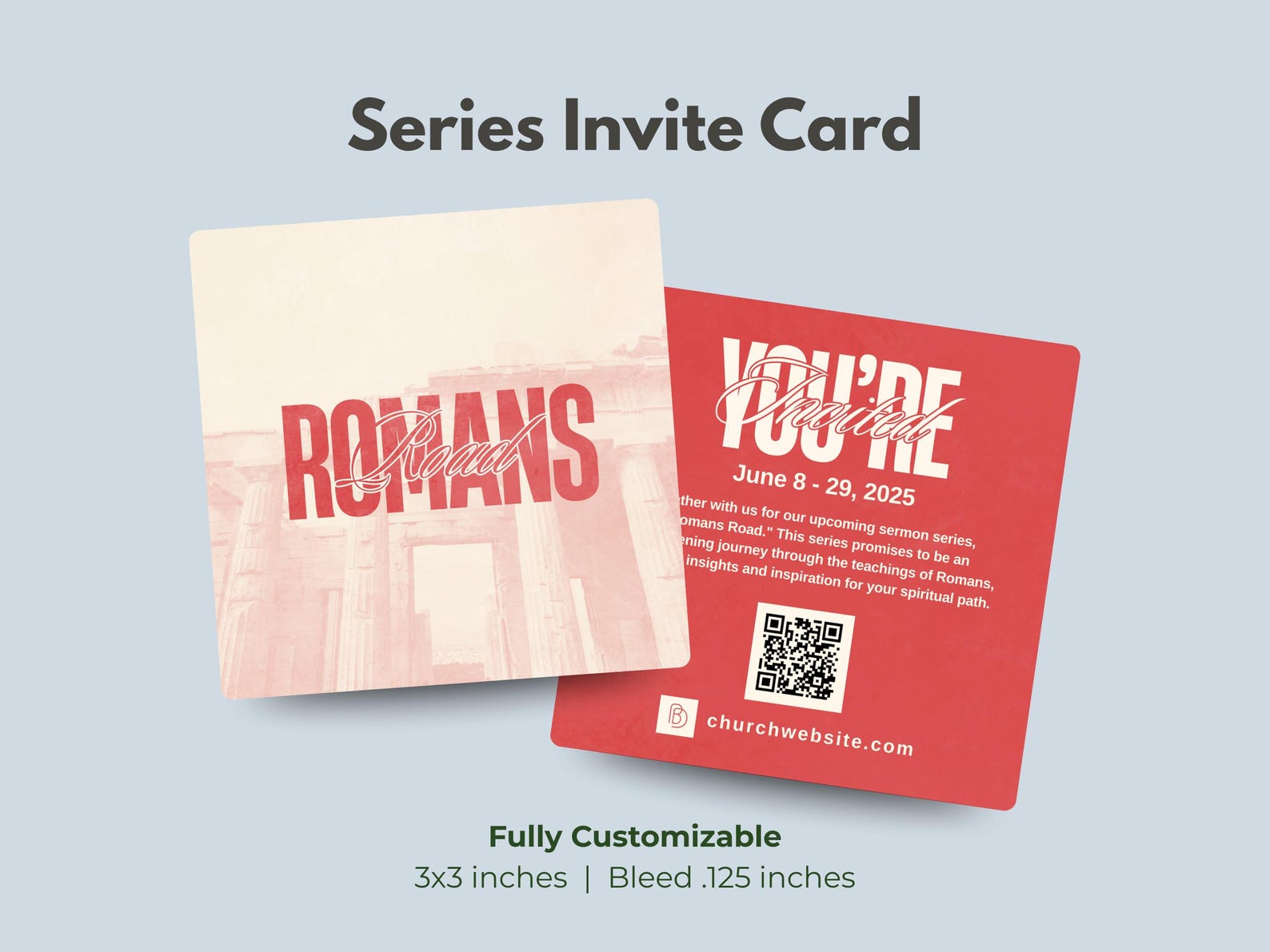 Church Sermon Series Graphics Canva Sermon Template for Churches ...
