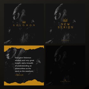 Sermon Series Package, Editable Slides and Social Graphics for Churches ...