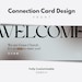 Editable Church Connect Card Template for New Visitors | Customizable ...