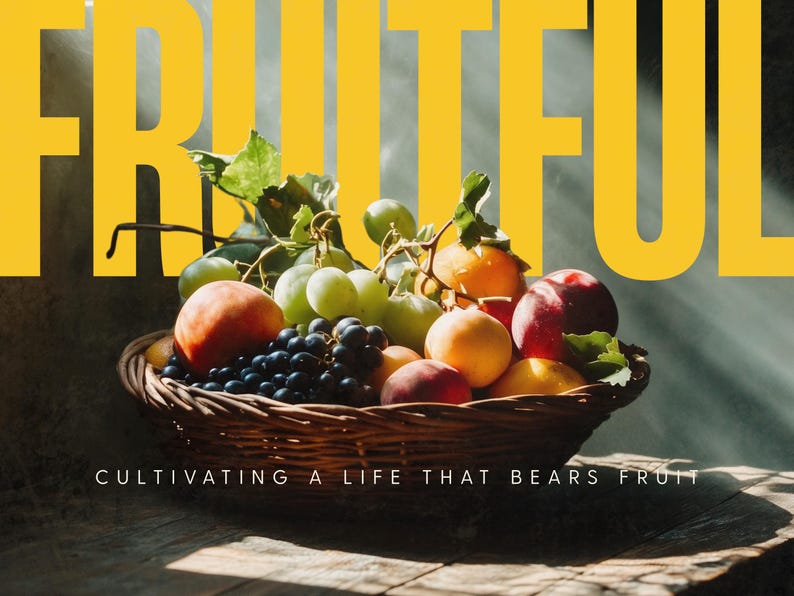 Church Flyer Template: Fruits of the Spirit Sermon Series (canva ...