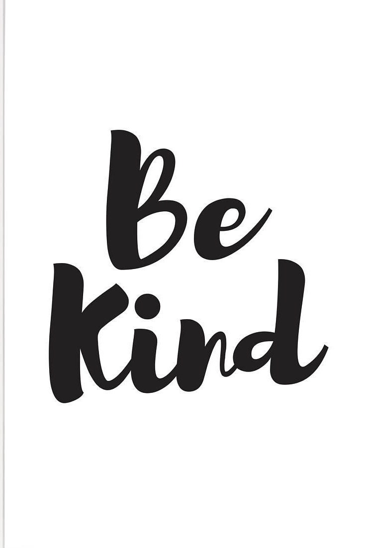Be Kind Printable PDF | Etsy