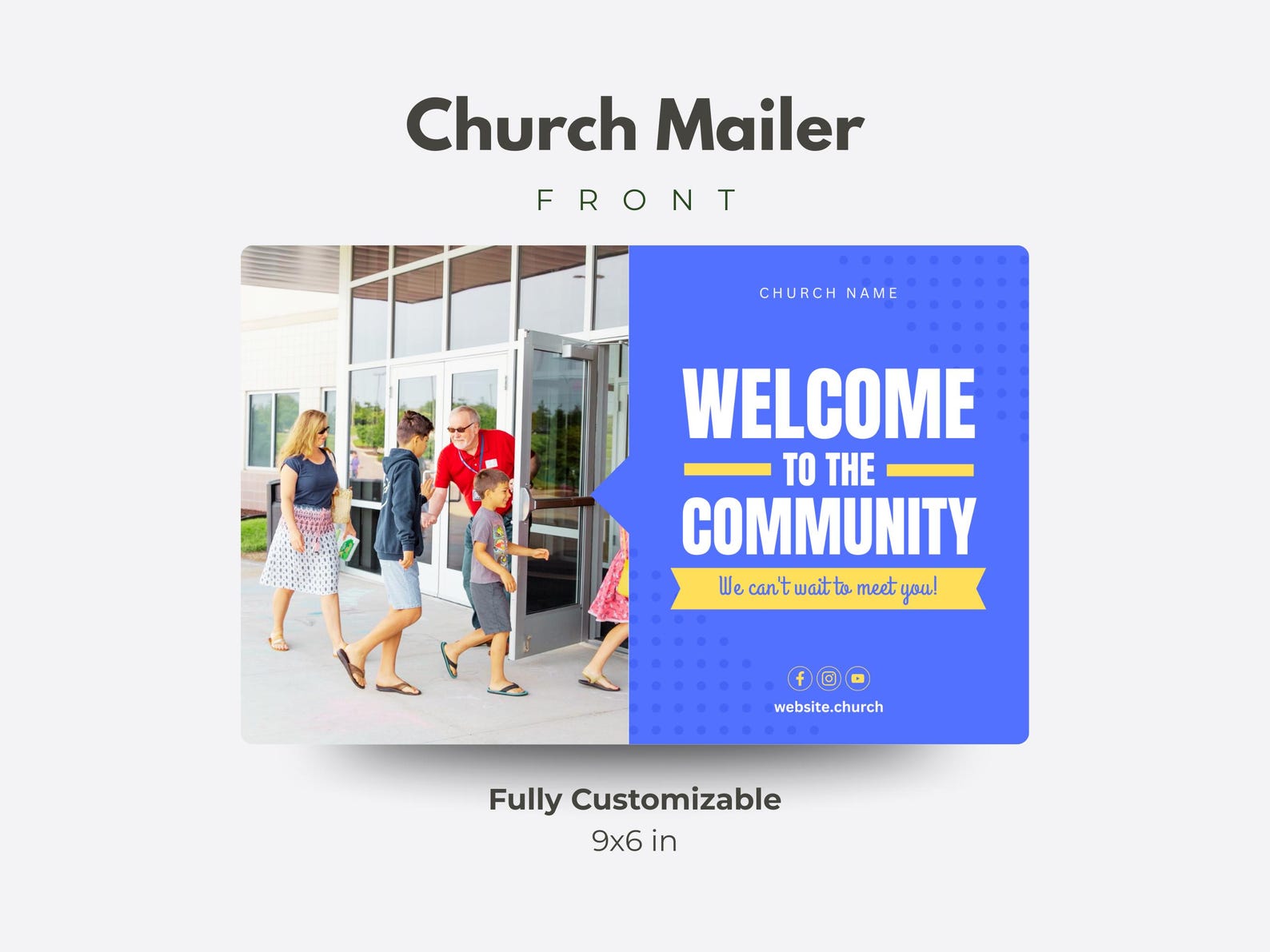 Customized Church Welcome Kit: New Mover Outreach Materials for ...