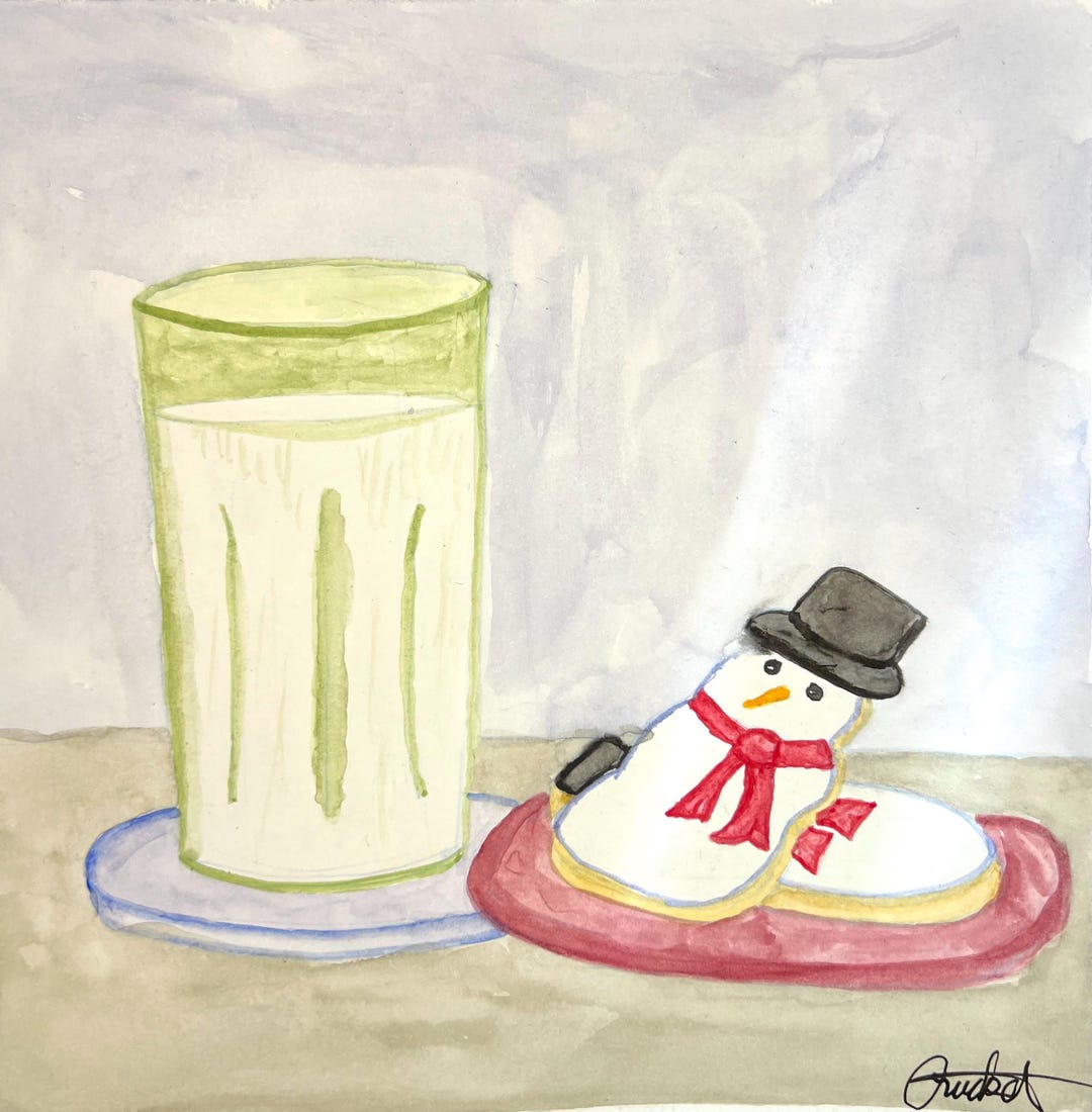 Still Life: Cookies for Santa - Etsy