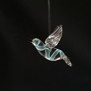 Glass Hummingbird - Etsy