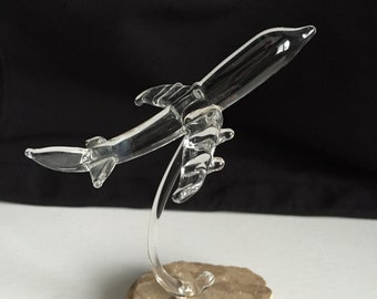 Glass Airplane | Etsy