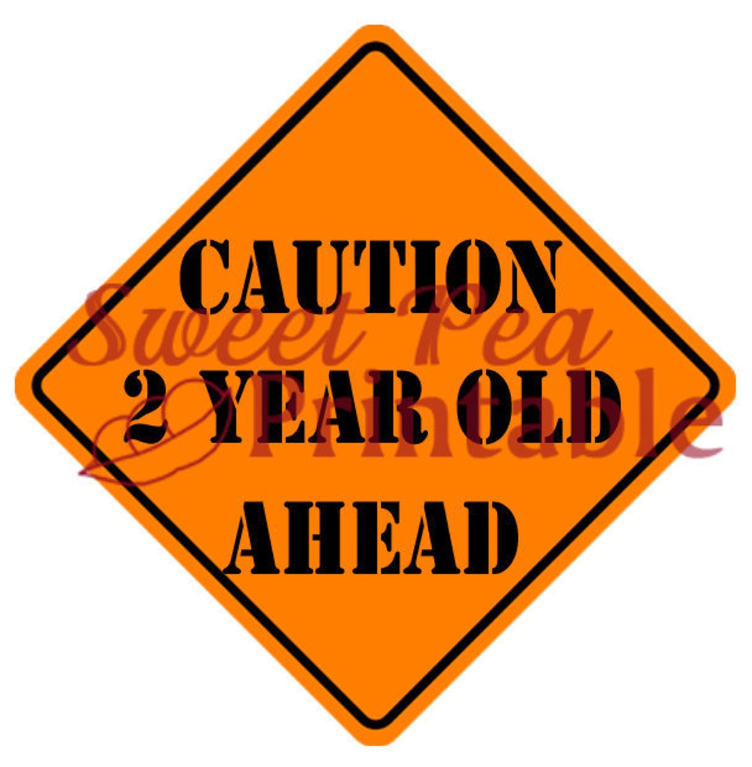 Customizable Caution Sign for Construction Birthday Party - Etsy