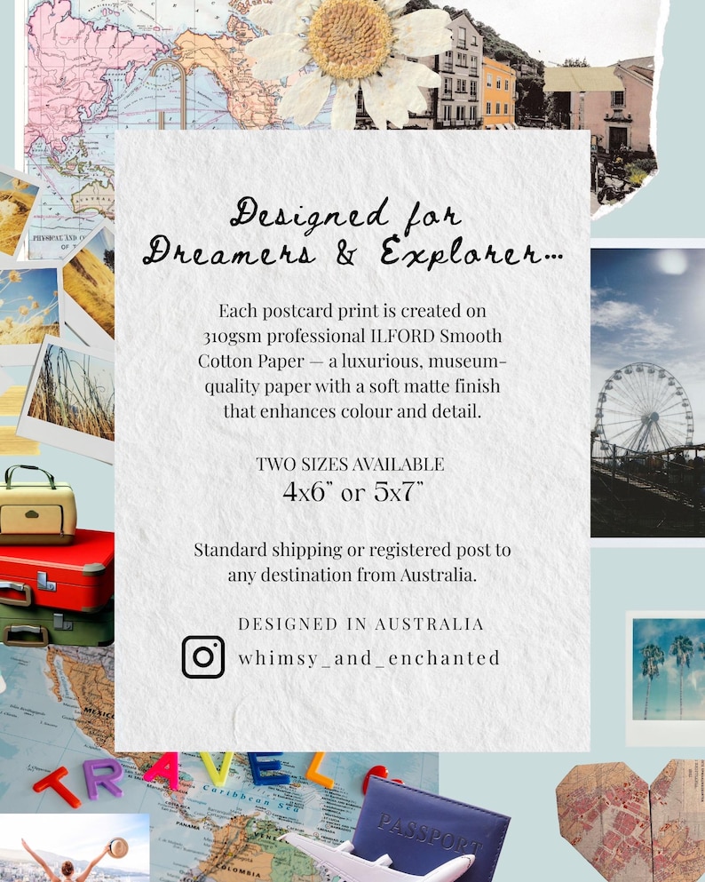 The Great Pyramid of Giza | Travel Art Print Postcard - Etsy