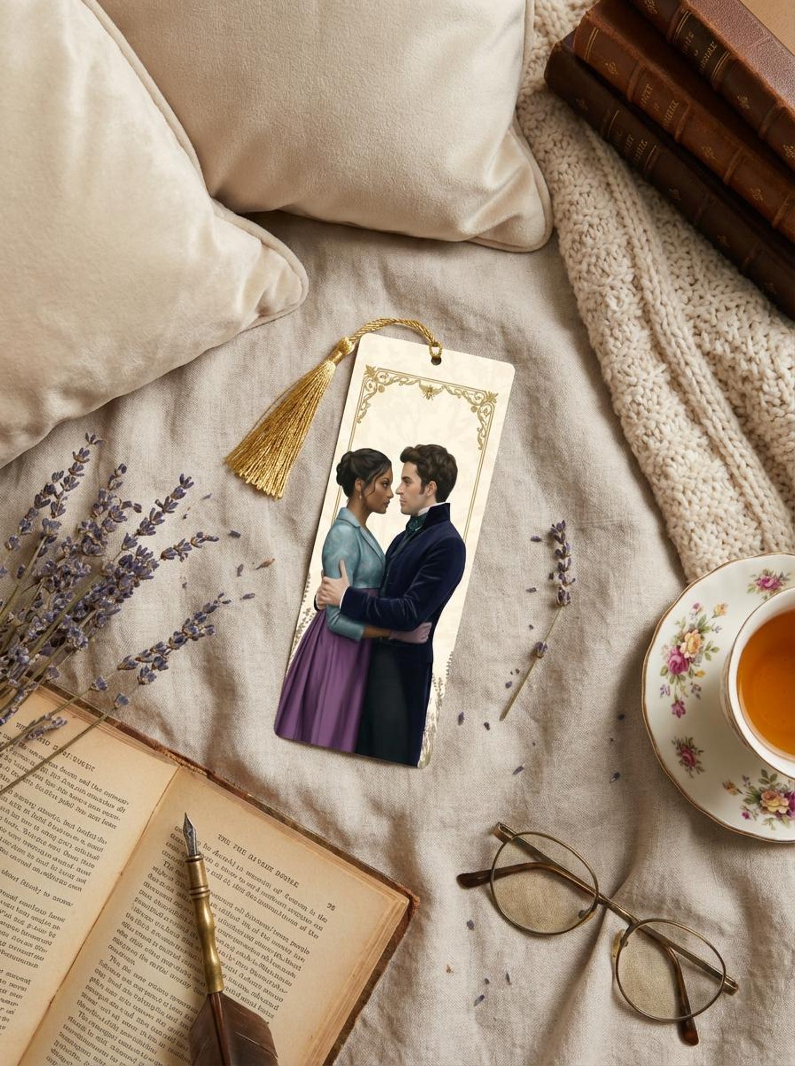 Regency Bookmark | Simon Daphne| Colin Penelope| Anthony Kate| Fan Art ...