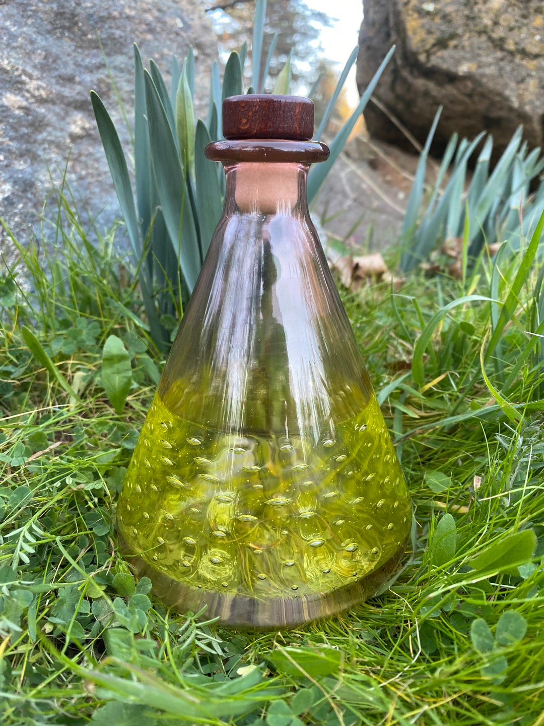 Beautiful Rozay/lemon Lime Air Trap 550ml Alcohol Flask Decanter - Etsy