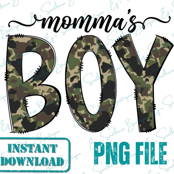 Mommas Boy - Etsy