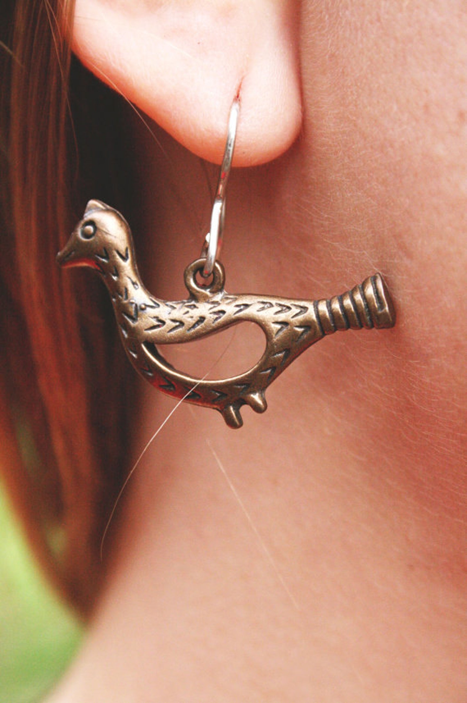 Medieval Earrings Viking SCA Bronze Earrings Elven Earrings Medieval ...