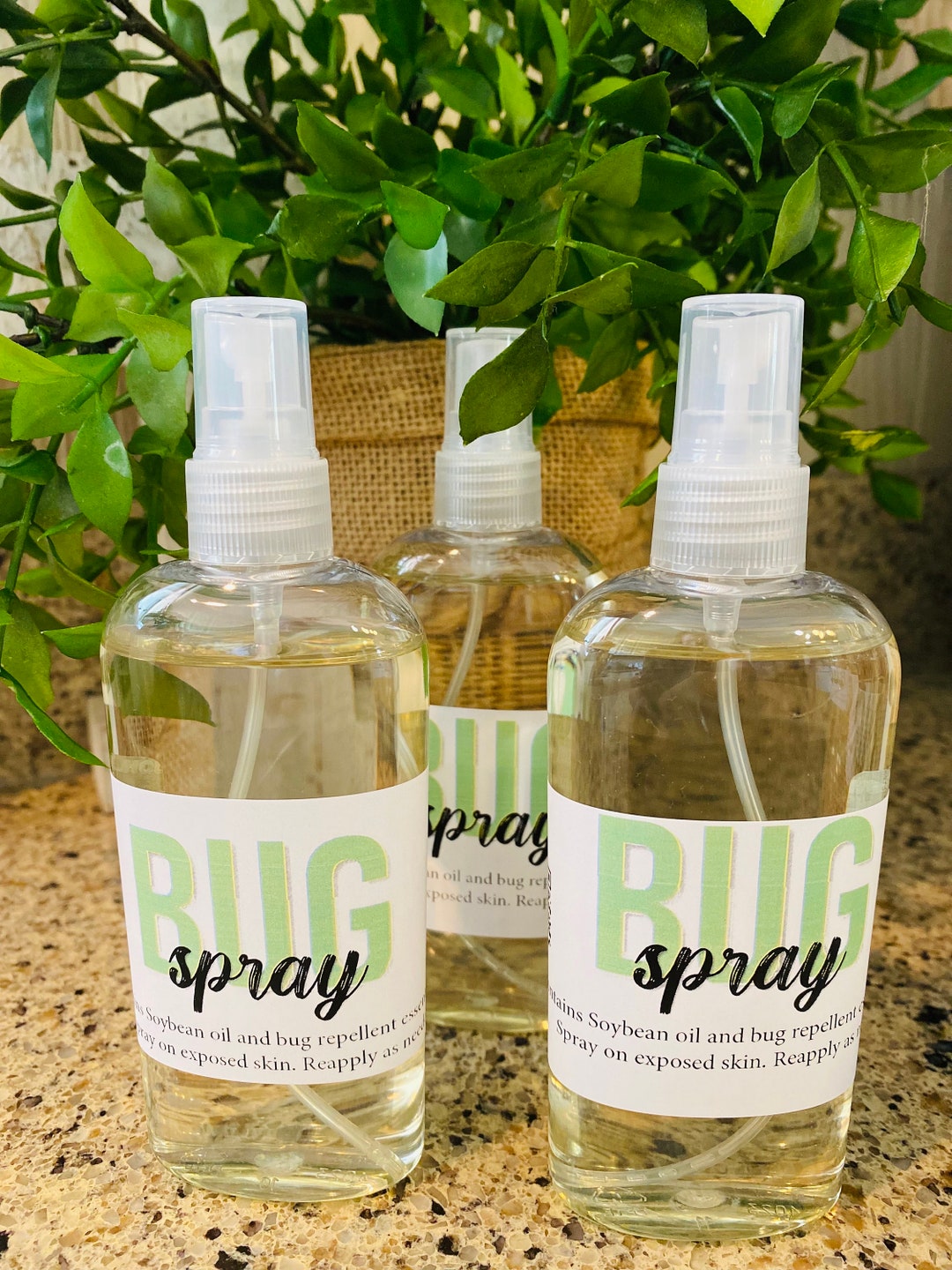 All Natural Bug Spray - Etsy