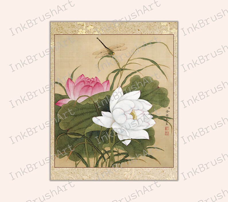 Set of 12 Chinese Art Prints-printable Asian Art-8x10-vintage Painting ...
