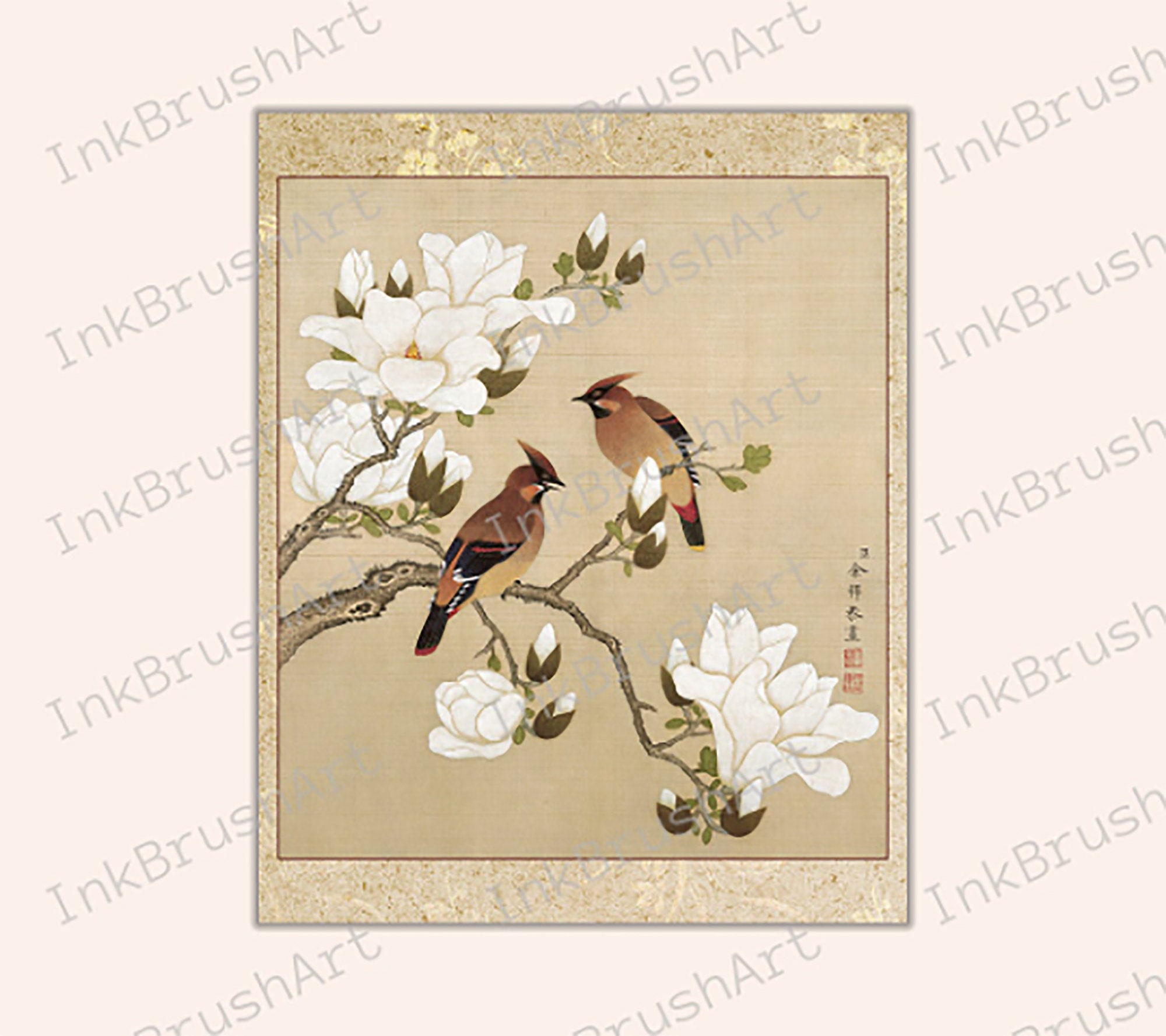 Set of 12 Chinese Art Prints-printable Asian Art-8x10-vintage Painting ...