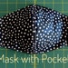 Face Mask With Pocket Sewing Pattern; 2 Sizes PDF Sewing Pattern ...