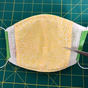 Face Mask With Pocket Sewing Pattern; 2 Sizes PDF Sewing Pattern ...
