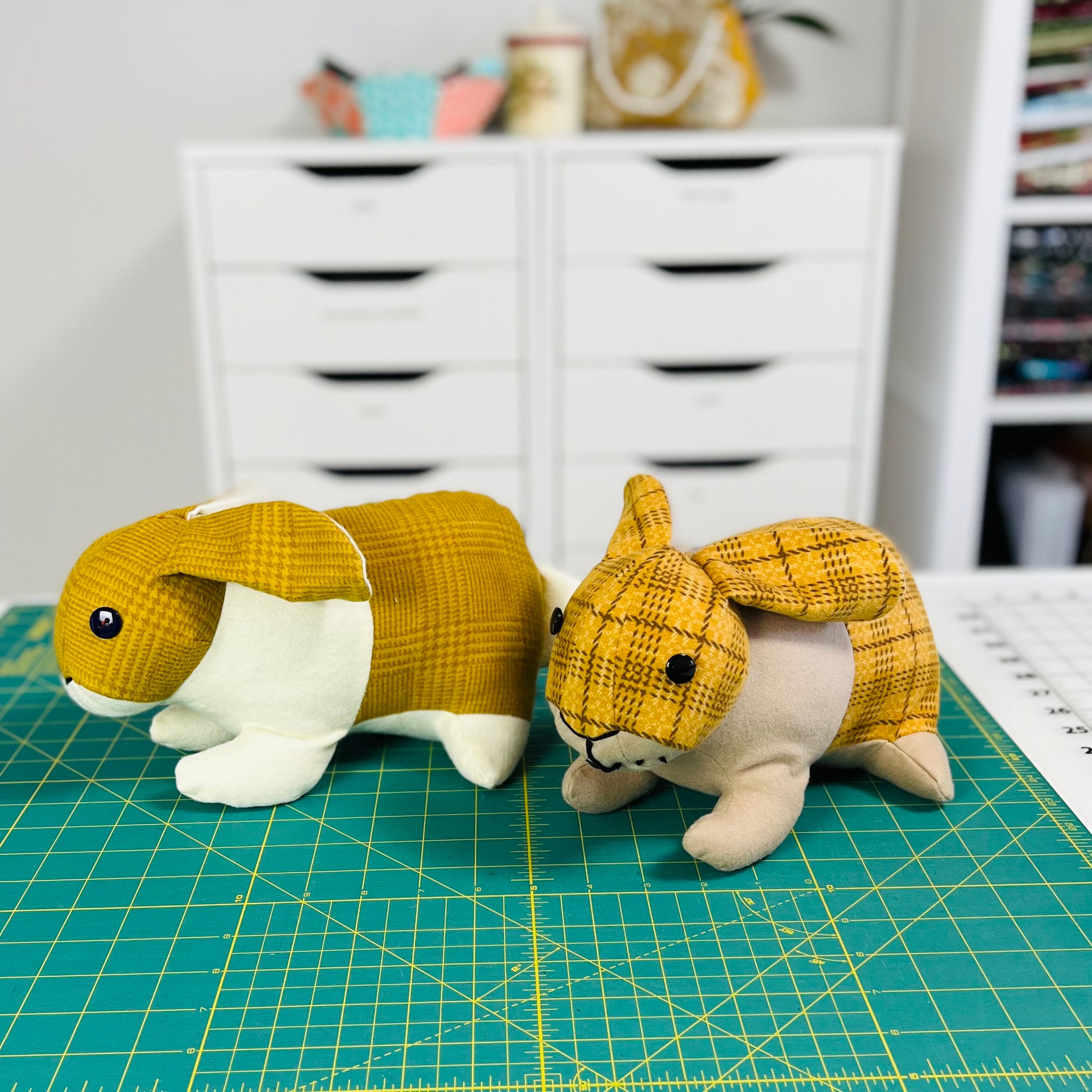 Stuffed Bunny Rabbit Sewing Pattern Digital PDF Sewing - Etsy