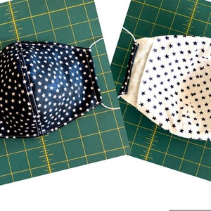 Face Mask With Pocket Sewing Pattern; 2 Sizes PDF Sewing Pattern ...