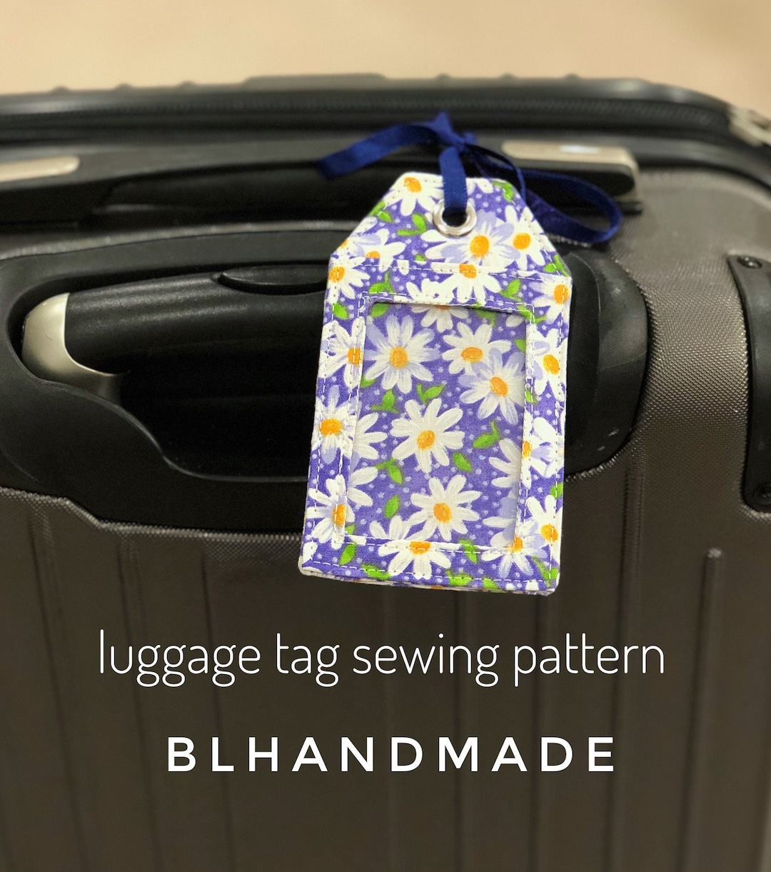 DIY Luggage Name Tag Sewing Pattern (PDF Pattern) - Etsy