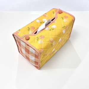 Tissue Box Cover Sewing Pattern, Home Deco PDF Sewing Pattern |www ...