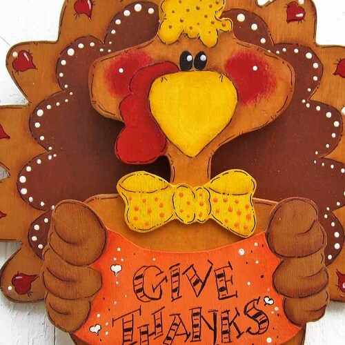 Thanksgiving Turkey Door Hanger Fall Decor Thanksgiving Decor - Etsy