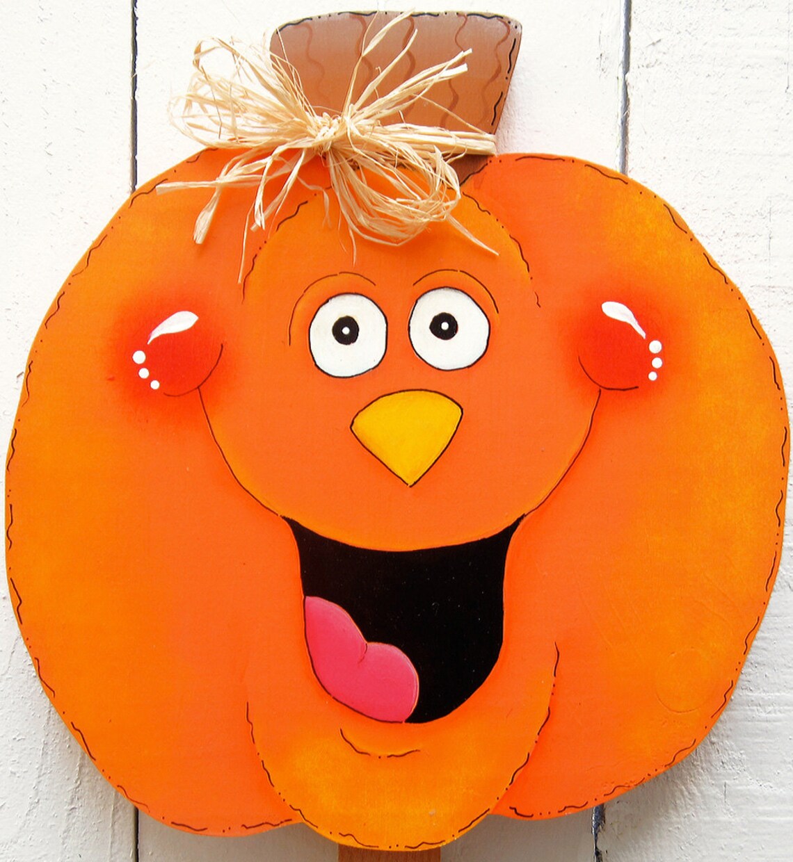 Pumpkin Yard Sign Jack O' Lantern Halloween Pumpkin Yard - Etsy