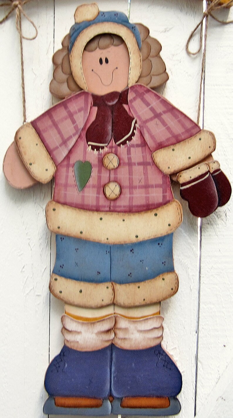 Winter Outfit for Hello Friends Seasonal Interchangeable Welcome Sign ...