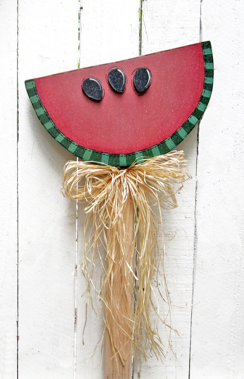 Watermelon Yard Sign Outdoor Watermelon Sign Painted Wood Watermelon ...