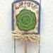 Lettuce Garden Marker Garden Decor Plant Poke Plant Stick Plant Stake ...