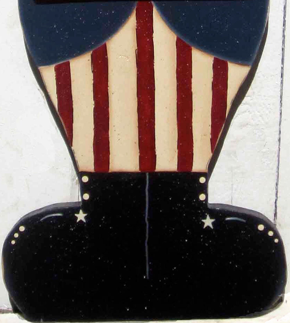 Uncle Sam LARGE 3FT Patriotic Decor Americana Decor Flag Decor - Etsy