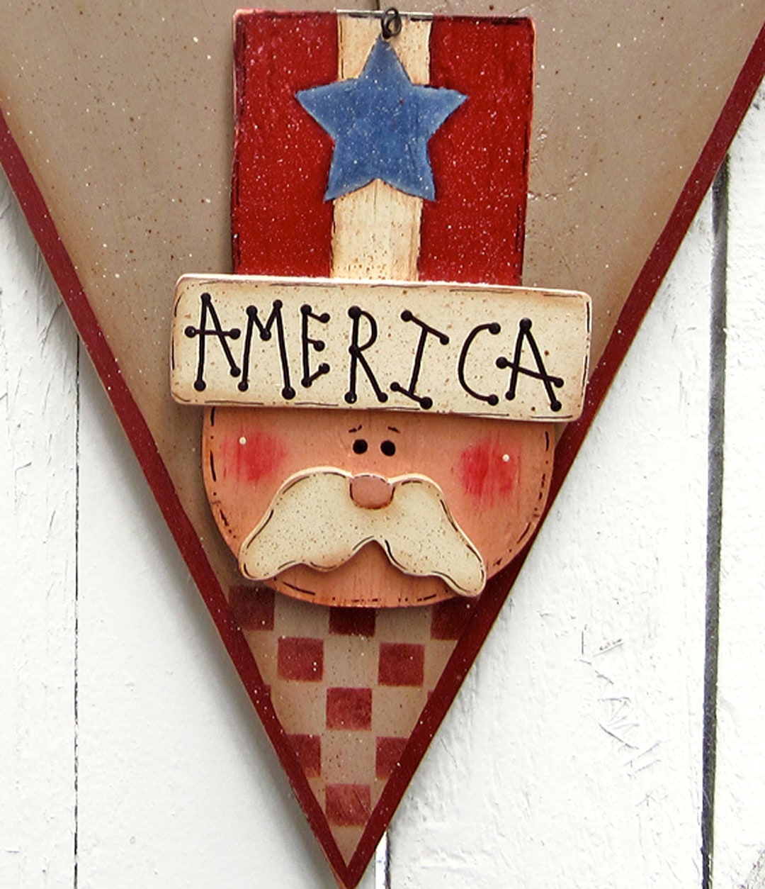 Seasonal Welcome Door Hanger Uncle Sam Welcome Sign Interchangeble Door ...