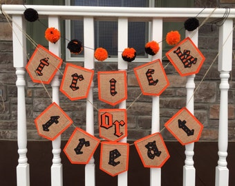 Boo Wall Banner-happy Halloween Banner-halloween Wall - Etsy