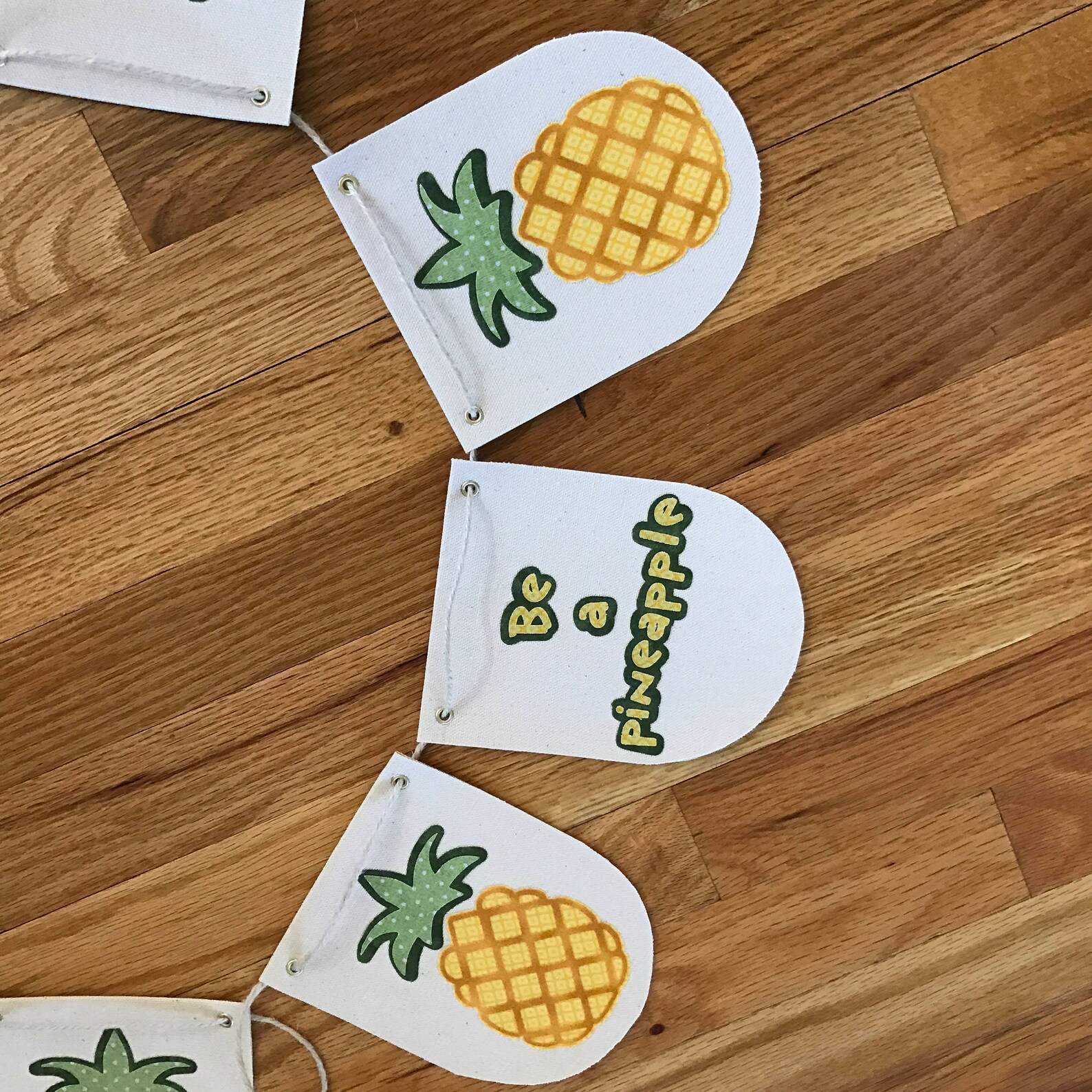 Be a Pineapple Pineapple Banner Pineapple Decor Luau Party Party ...