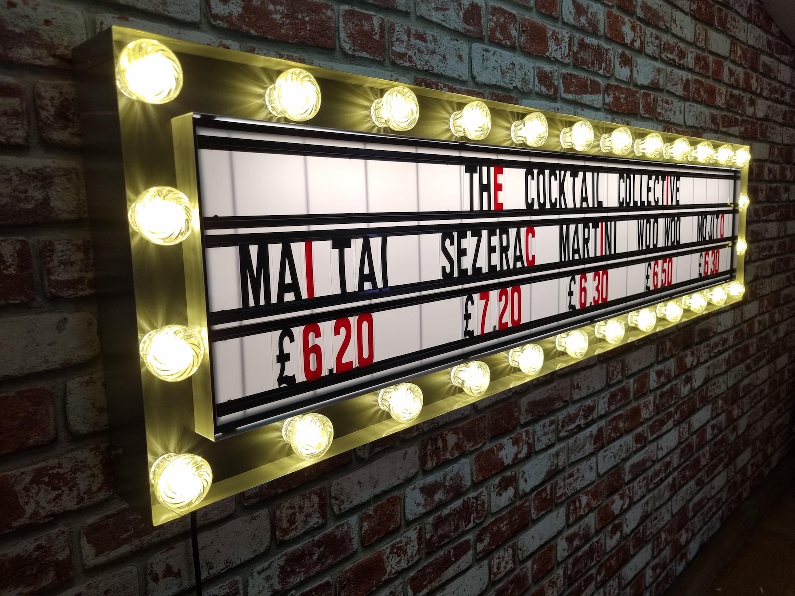 Vintage Broadway Cinema Billboard Movie Style Theatre Lightbox Marquee ...