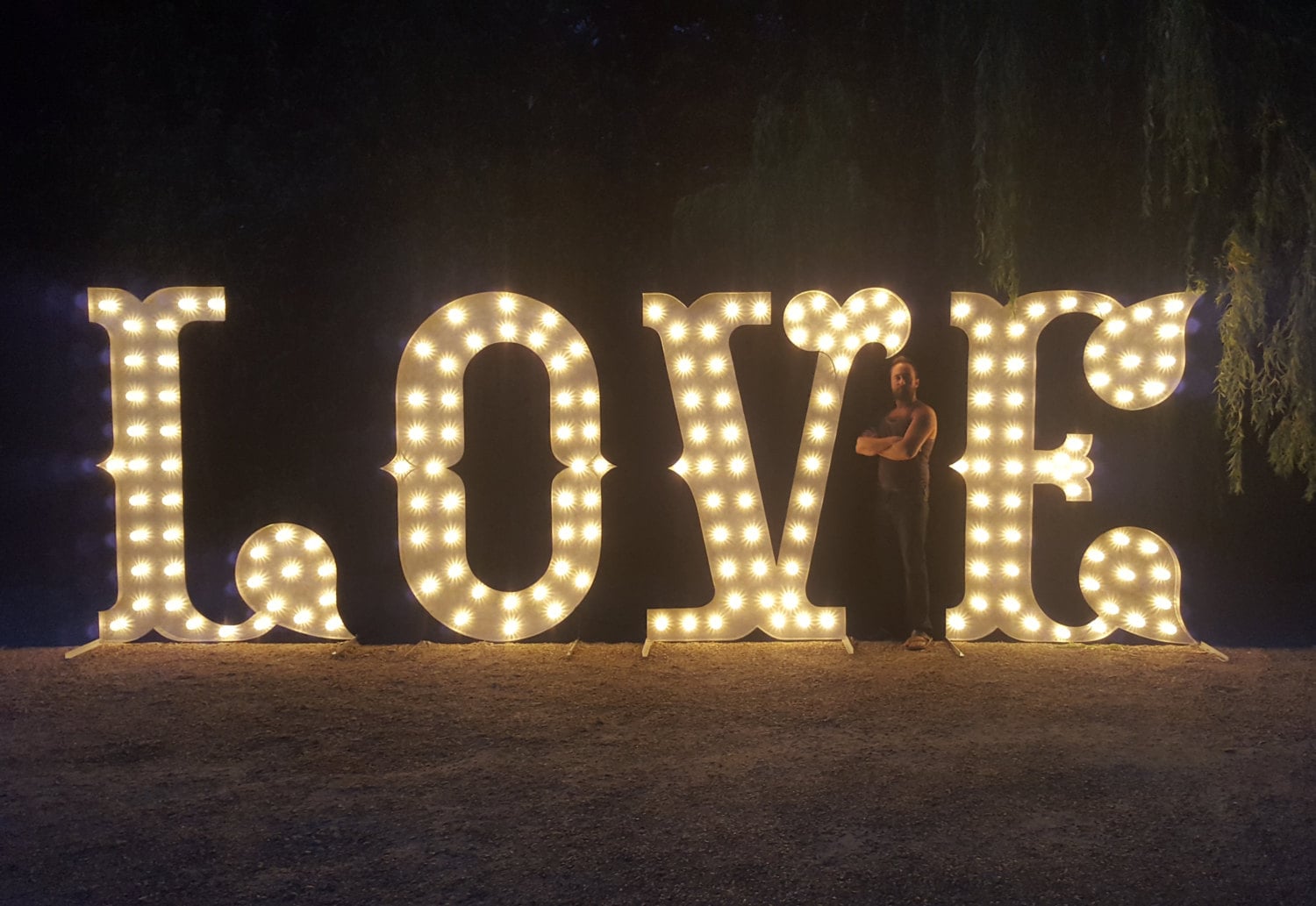 7ft Light Up/light Bulb Marquee Letter Lights - Etsy UK