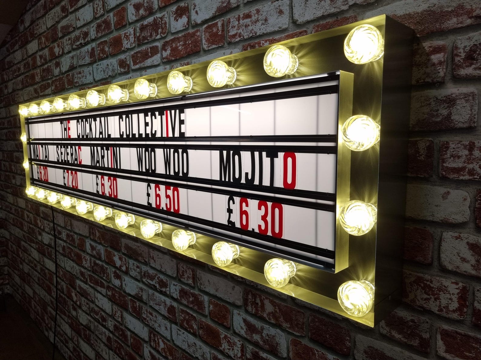 Vintage Broadway Cinema Billboard Movie Style Theatre Lightbox Marquee ...