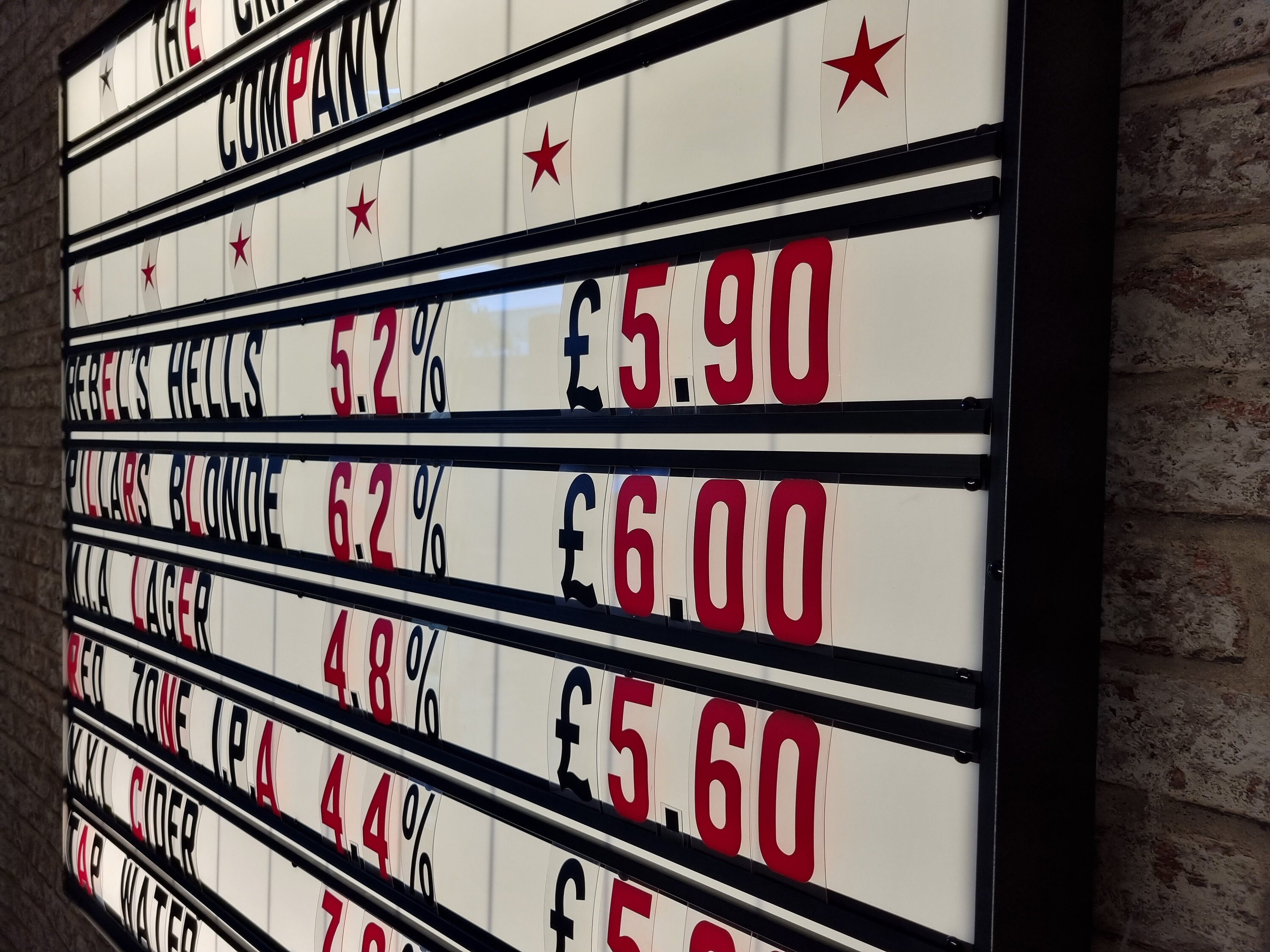 American Style Illuminated Menu Board Light Box Letter/bar/restaurant ...