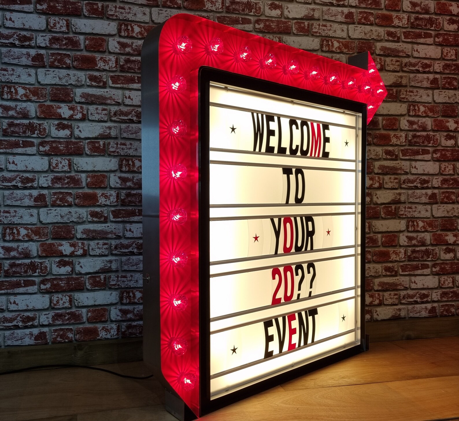 American Style Light up Light Box Letter Marquee Sign Menu - Etsy