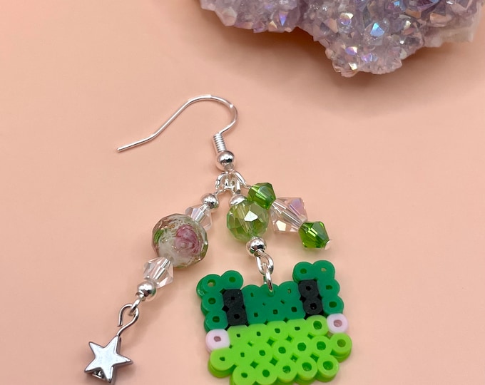 Frog Perler Bead Pattern - Etsy UK
