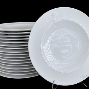 Vintage Fine Italian Richard Ginori Sea Theme GALATEA Porcelain LARGE ...