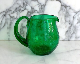 Blenko pitcher | Etsy