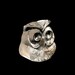 Vintage Mid Century Modern BLENKO Glass OWL Figurine Paperweight Art ...