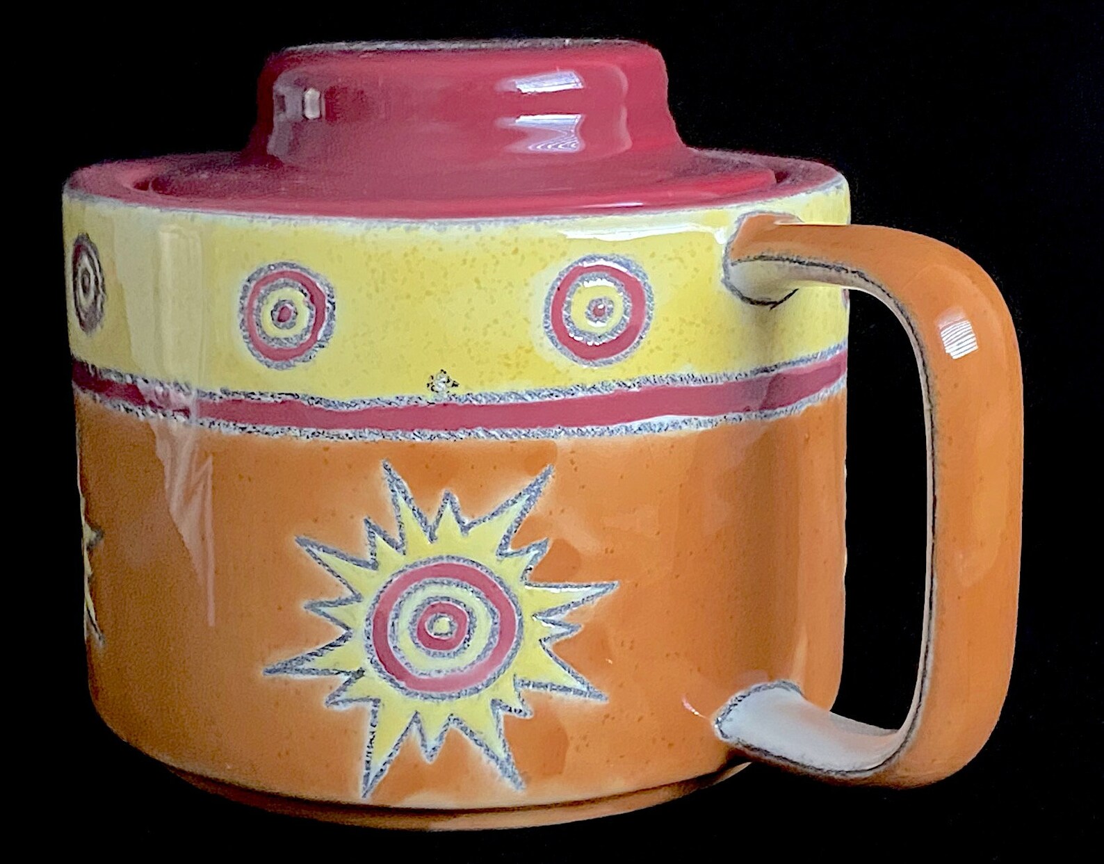 Vintage Mid Century Modern Eduardo Vega Pottery of Cuenca Ecuador ...